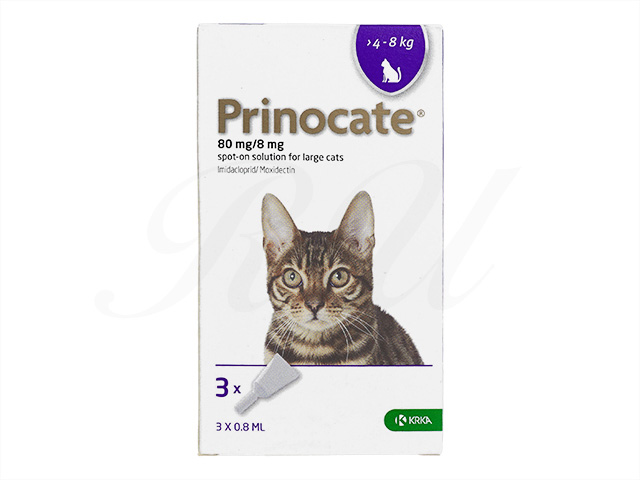 プリノケート（猫用／4～8㎏）[アドボケートジェネリック]通販｜フィラリア予防薬｜猫｜ペットのお薬うさパラ