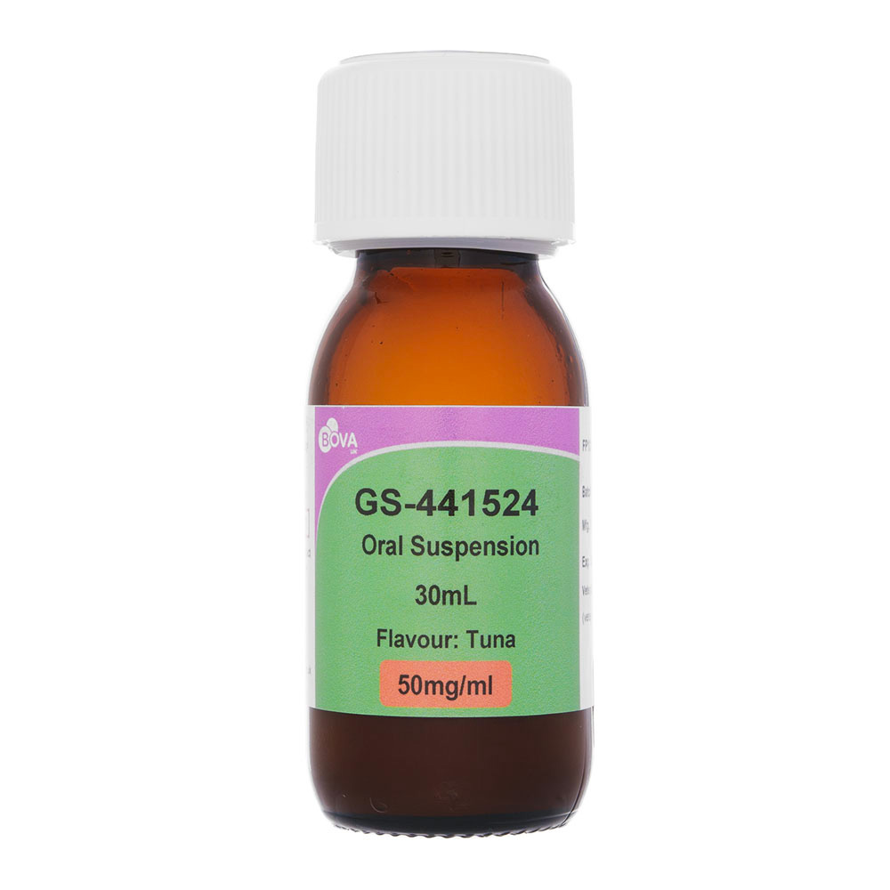 [BOVA]GS-441524経口懸濁液50mg/mL通販｜抗生物質｜猫｜ペットのお薬うさパラ